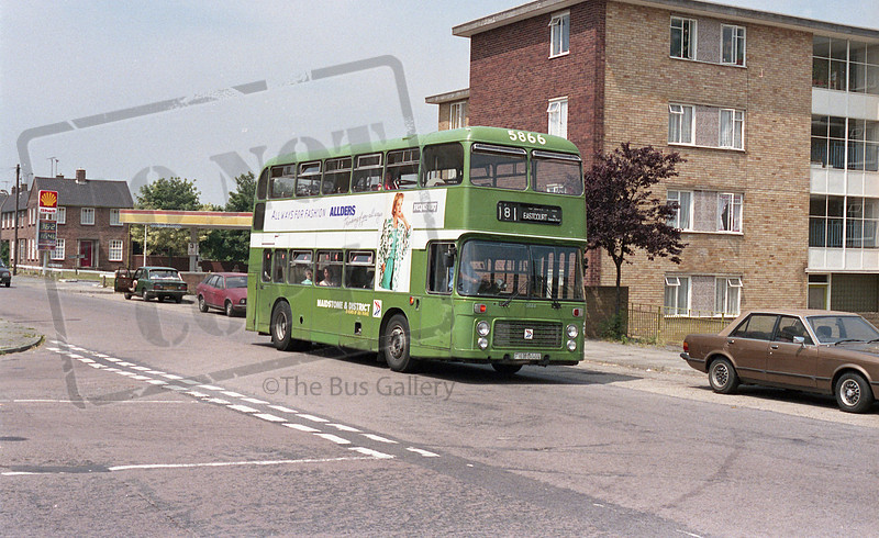 The Bus Gallery | Maidstone & District | M&D FKM866V Twydall Gillingham ...