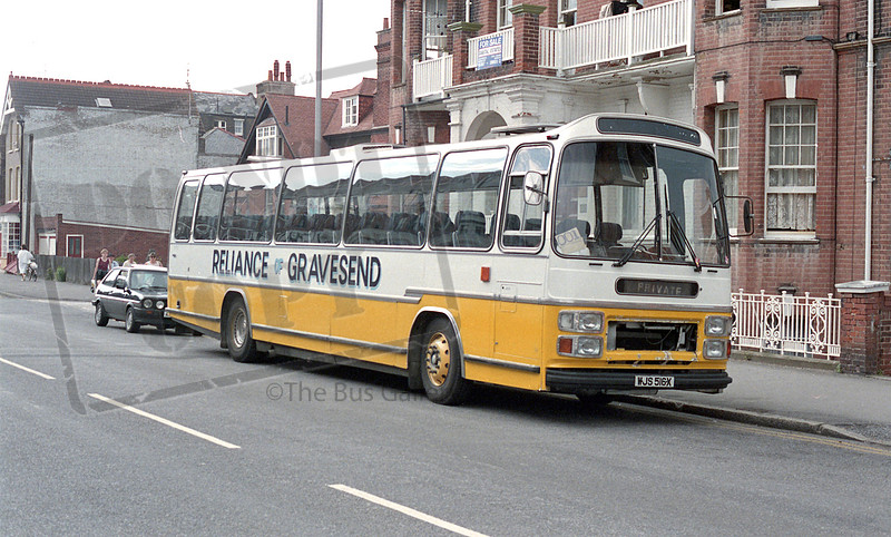 The Bus Gallery | Kent Buses & Coaches | Reliance of Gravesend WJS516X ...